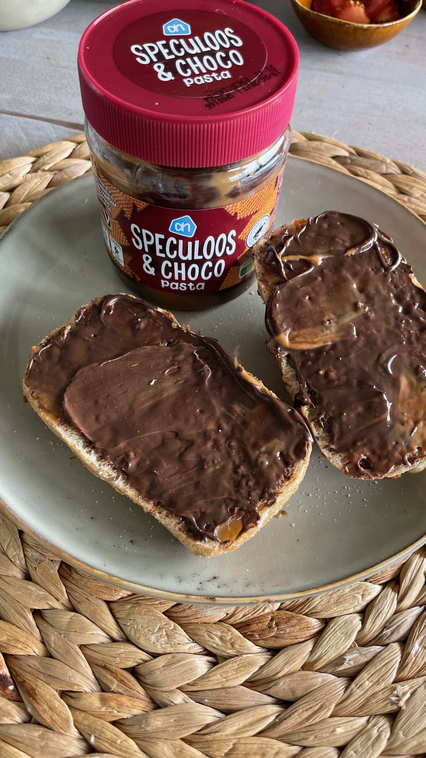 Review: AH Speculoos & choco pasta - Bonusvegan