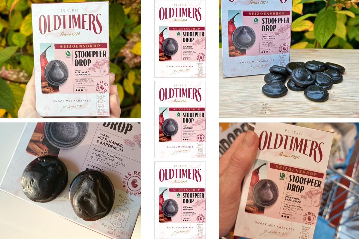 Review Oldtimers Seizoensdrop stoofpeer - Bonusvegan