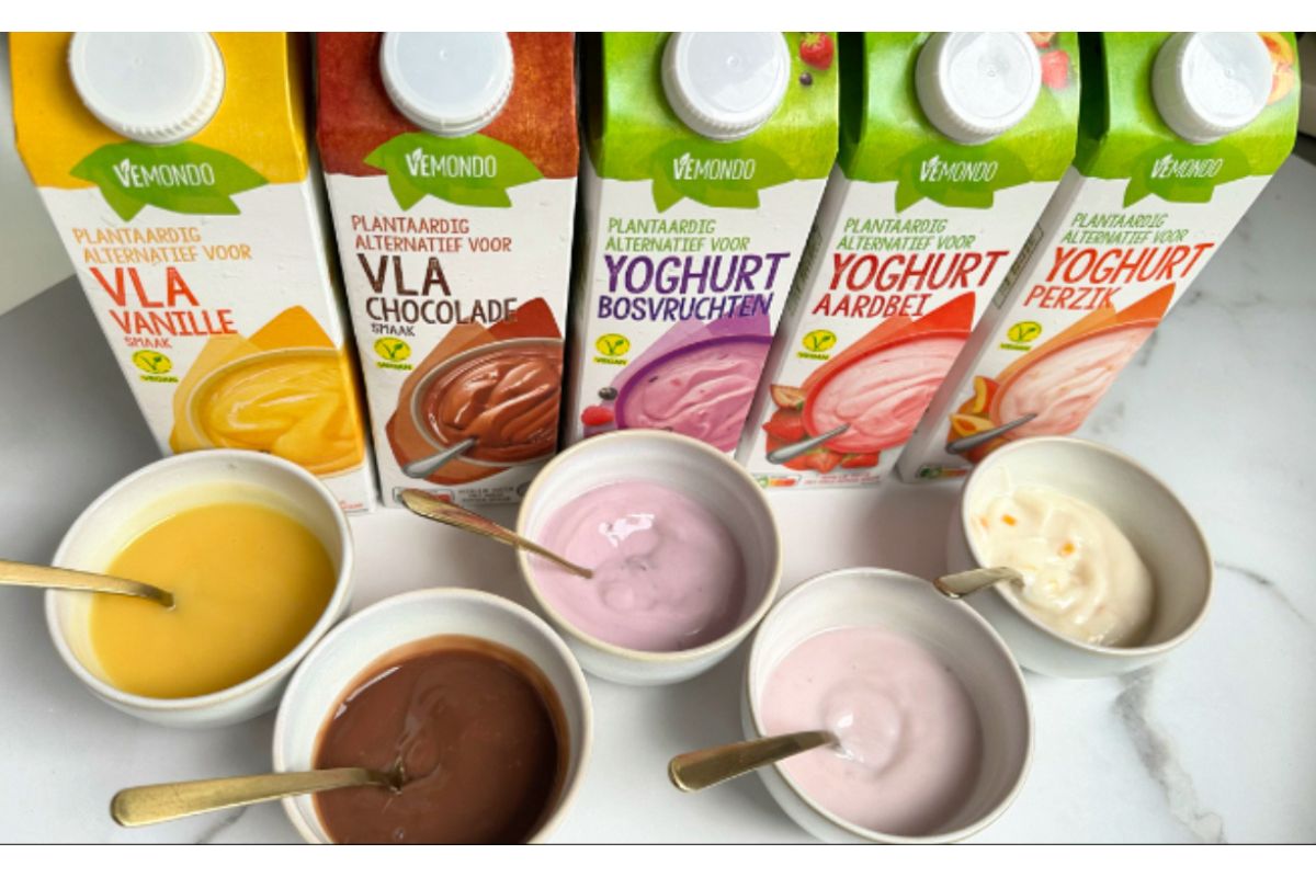 Taste Test Lidl Vemondo vegan vla en vruchtenyoghurt - Bonusvegan
